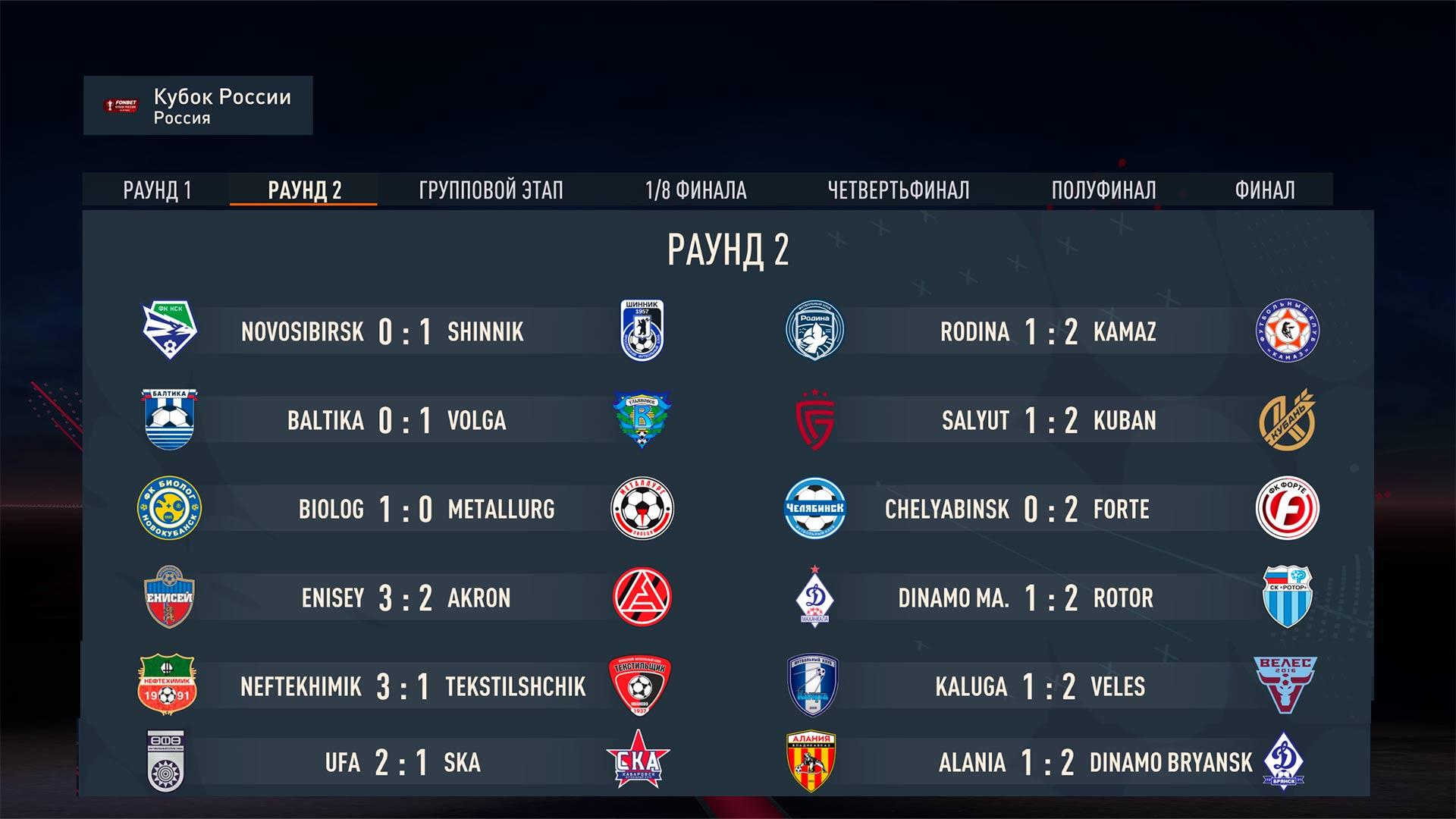 Кубок России в RFP Light - FIFAMAN